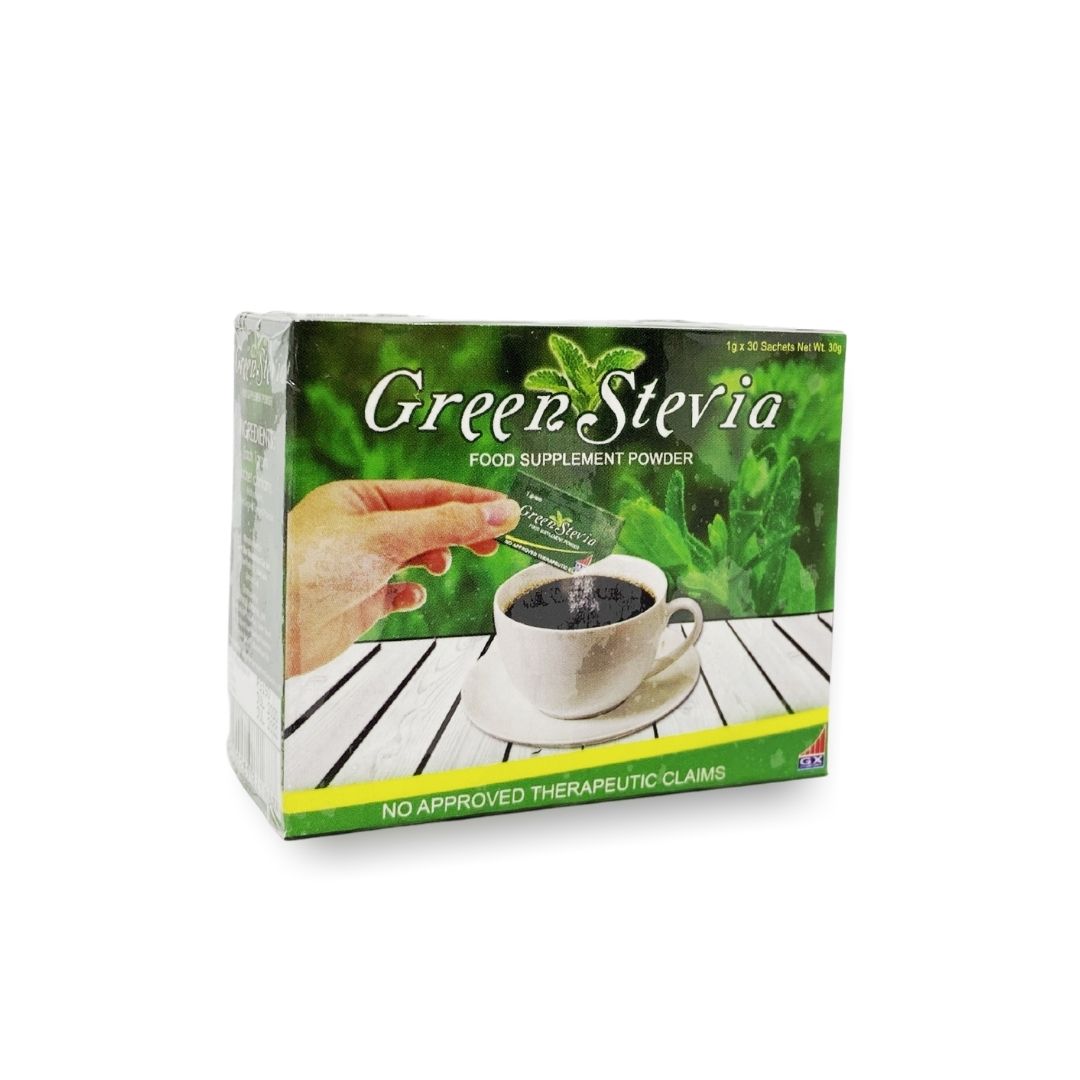 GREEN STEVIA Stevia Food Supplement Powder Sachet 1g 30's price in the ...